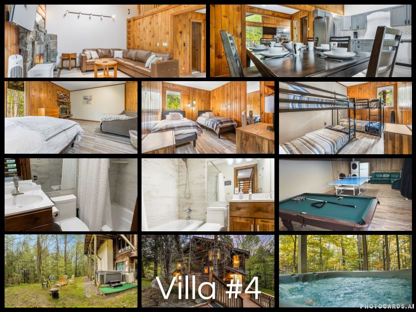 Mount Estate, 6 Villas, Saunas, Jacuzzis, Torah - Vermont - Kvation
